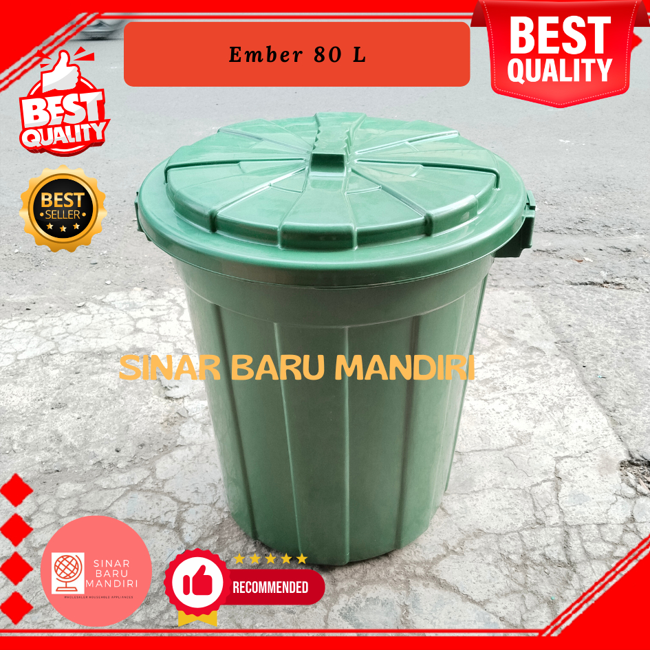 Jual Ember tutup 80 L yutaka / Ember besar | Shopee Indonesia