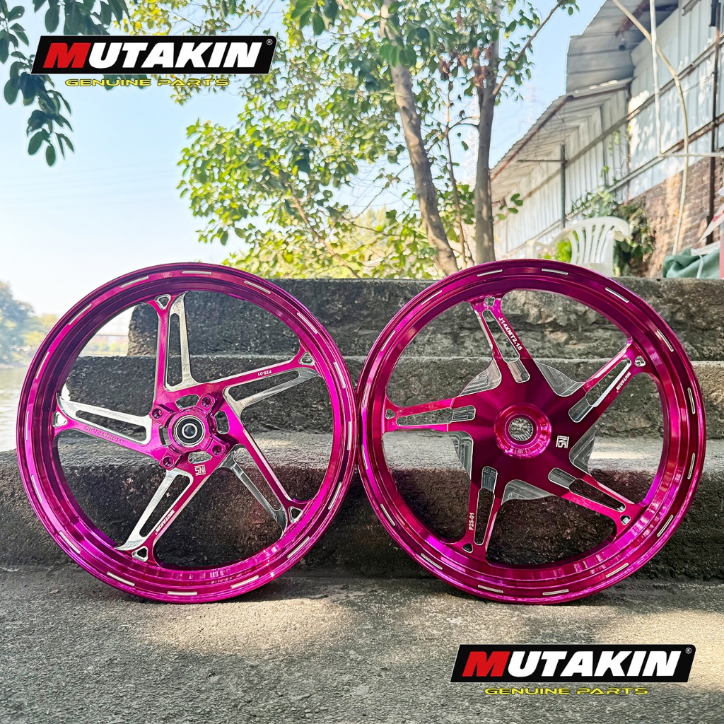 Jual MUTAKIN J501 racing pelek CNC VELG 185-215 ring 14 honda vario 125 ...