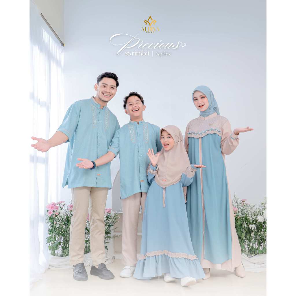 Jual PRECIOUS SARIMBIT BY ALDIVA | SET KELUARGA | SARIMBIT LEBARAN ...