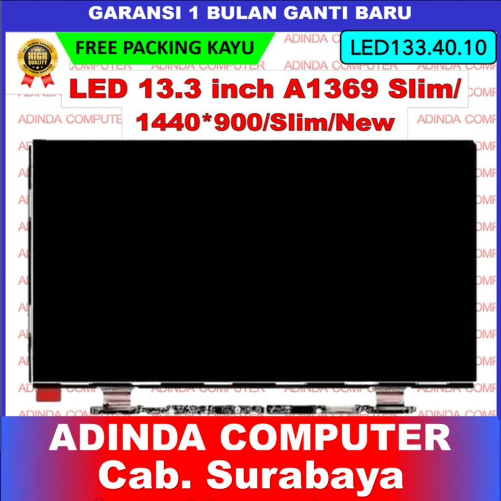 Jual LED LCD Apple MacBook Air A1369 A1466 LP133WP1-TJAA Slim 1440*900 ...