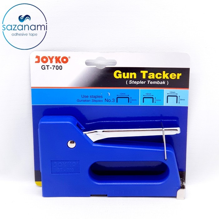 Jual STAPLES / STAPLER TEMBAK JOYKO GUN TACKER / jok,buku,kayu,banner ...