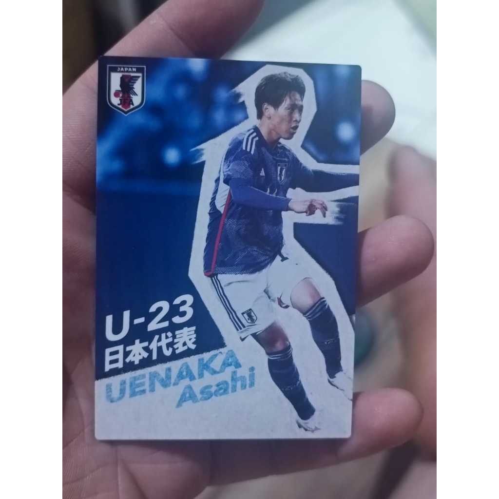 Jual Japan National Team Card U-23 Uenaka Asahi Calbee Kartu Jepang ...