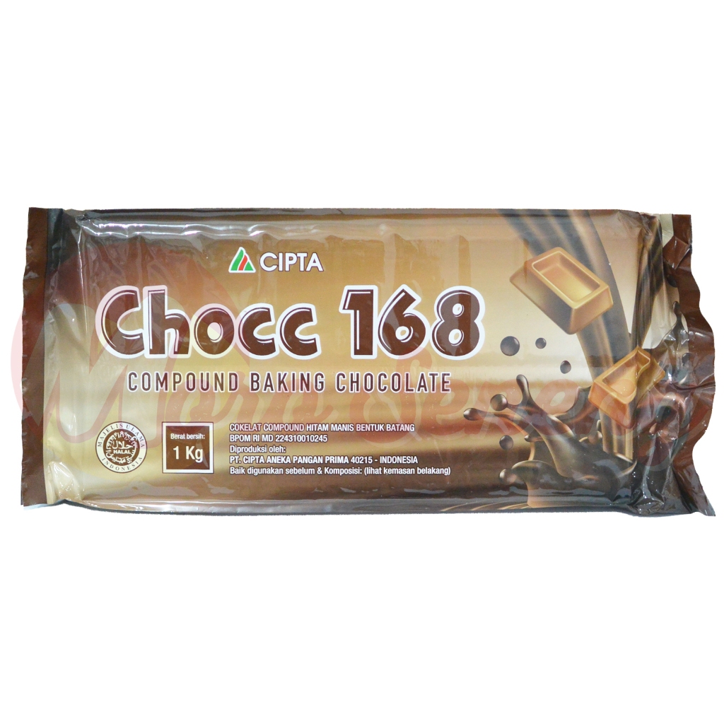 Jual Chocc 168 Coklat Batang Compound 1kg | Shopee Indonesia