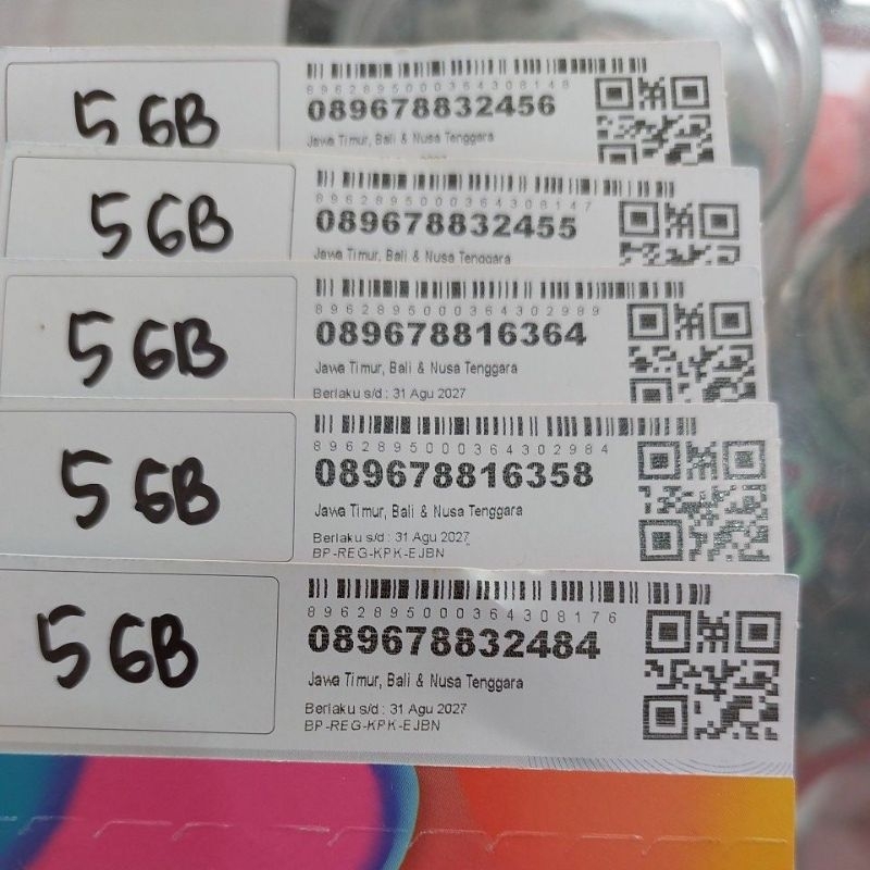 Jual KARTU PERDANA TRI / perdana 3 / PERDANA THREE REGULER | Shopee ...