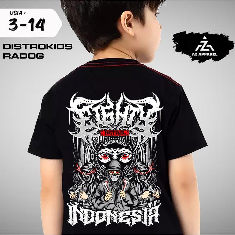 Jual Kaos Netral Indonesia Anak Distrokids | Shopee Indonesia