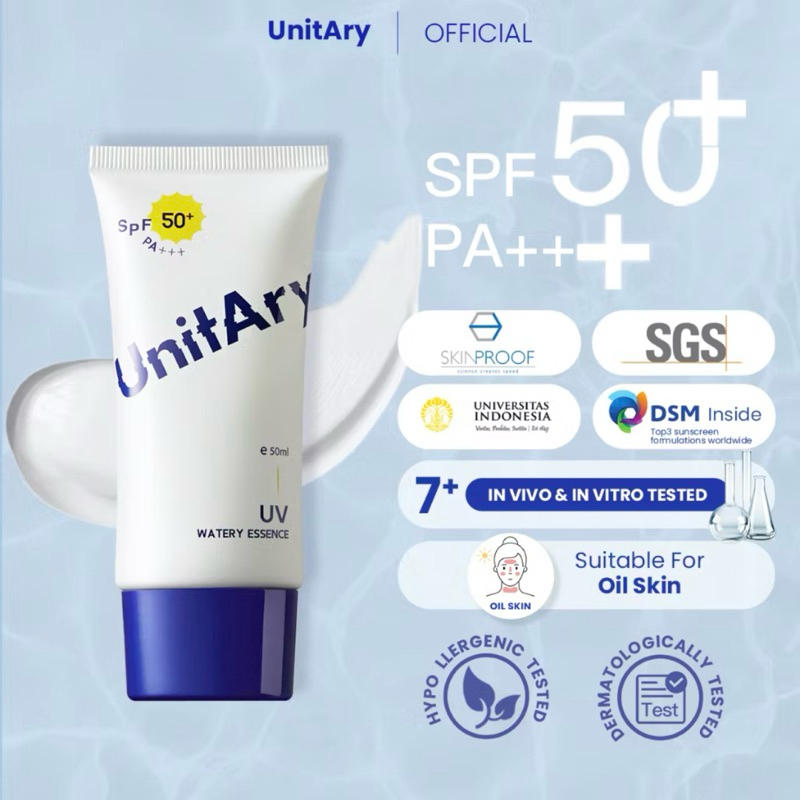 Jual Unitary - UV Watery Essence Sunscreen SPF 50+ PA+++ | Shopee Indonesia