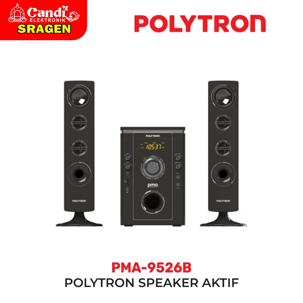 Jual POLYTRON Speaker Aktif Multimedia - PMA 9526/B | Shopee Indonesia
