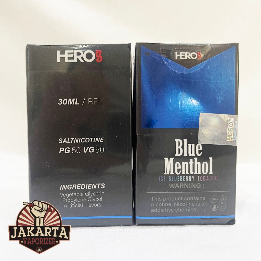 Jual [SALT] BLUE MENTHOL ICE BLUEBERRY TOBACCO SALTNIC 30ML 30MG BY ...