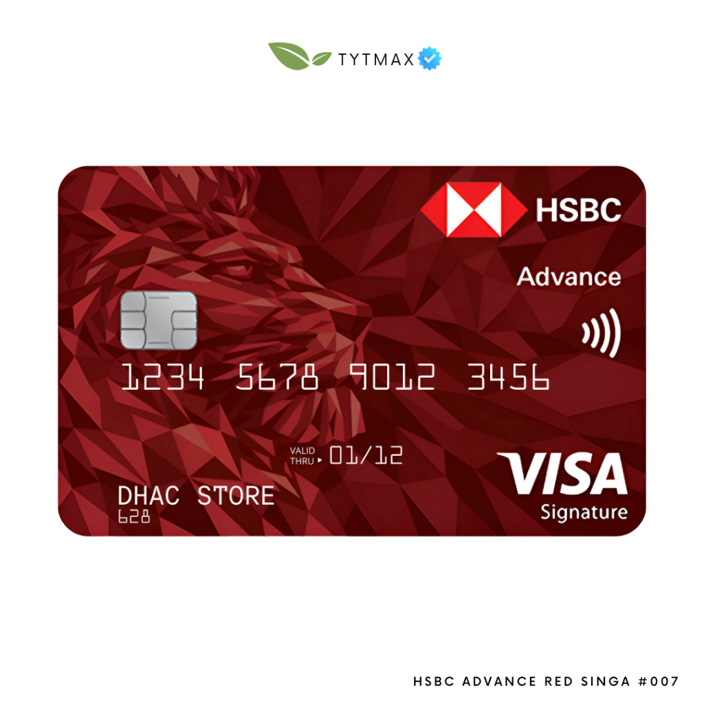 Jual HSBC Advance Red Singa #007 / Dummy Credit Card / Fake Premium ID ...