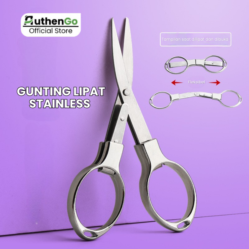 Jual Gunting Lipat Kecil Mini Stainless Portable Travel Multifungsi ...