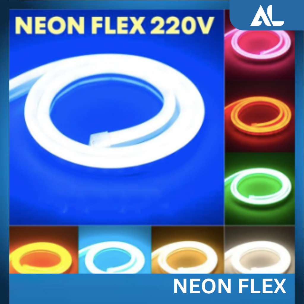 Jual LAMPU NEON FLEX STRIP FLEXIBLE TALI METERAN 220V WATERPROOF ...