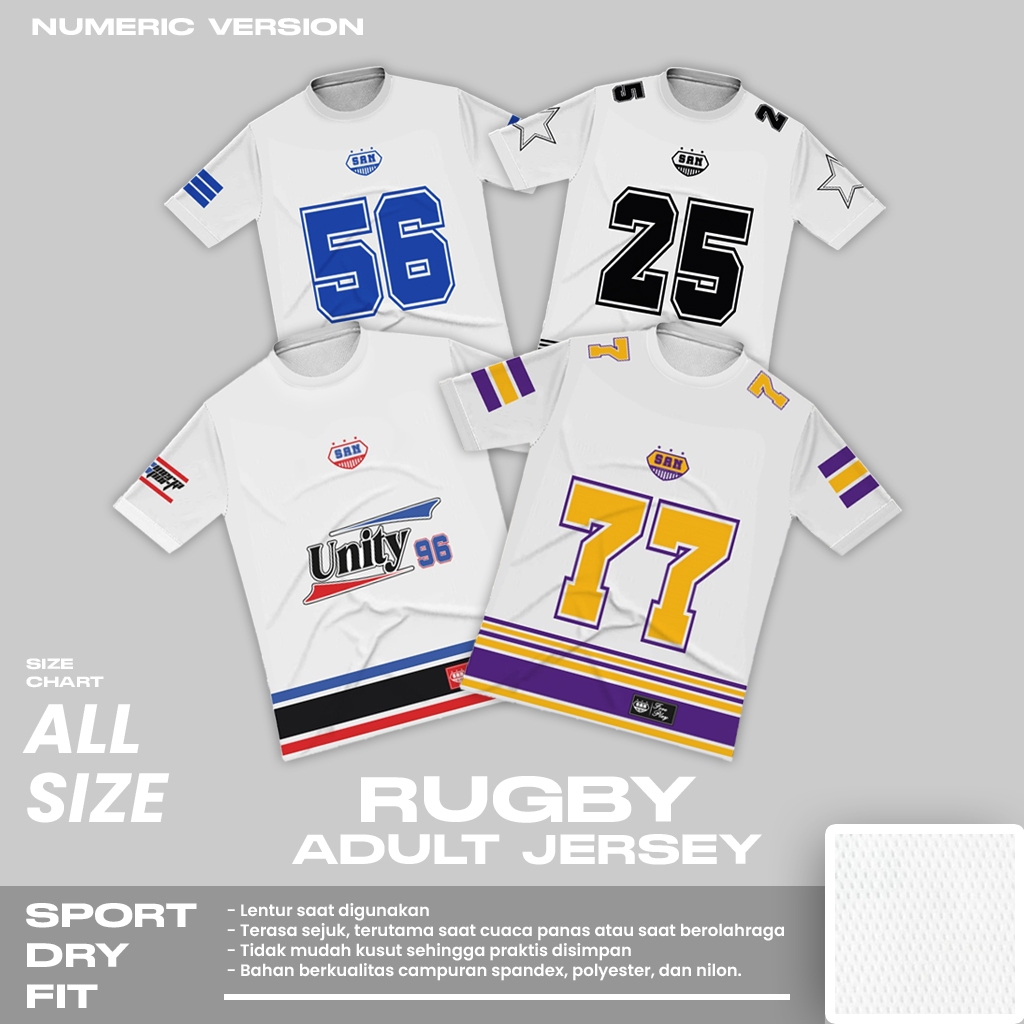 Jual Kaos Jersey Baseball Number dryfit Milano distro kaos jersey cewek ...