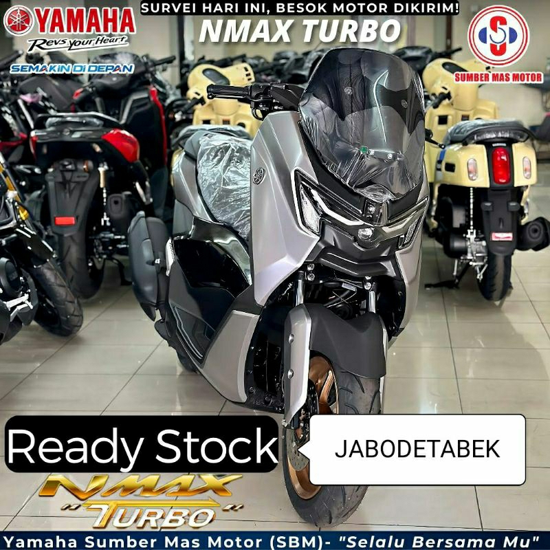 Jual Yamaha Nmax Turbo Keyless Prestige Silver | Shopee Indonesia