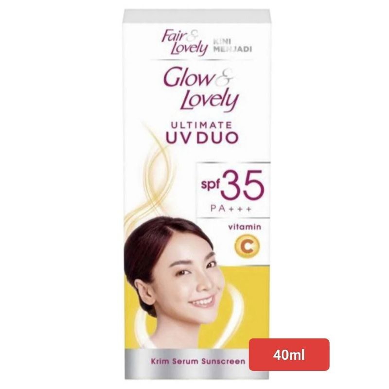 Jual Fair & Lovely Glow Ultimate UV Duo SPF PA+++ Vitamin C Serum ...