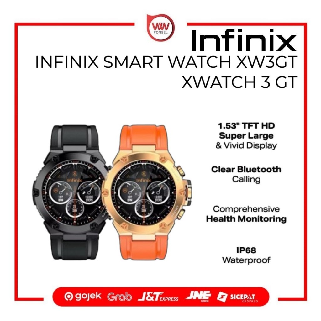 Jual Infinix SmartWatch XW3 GT Garansi Resmi | Shopee Indonesia