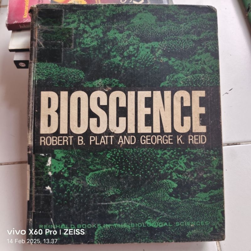 Jual BUKU BIOSCIENCE BY ROBERT B.PLATT AND GEORGE K.REID ORIGINAL ...