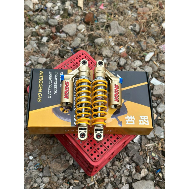 Jual Shock Belakang CB400 SHOWA Dobel Klik Fungsi Detail Orginal Import ...