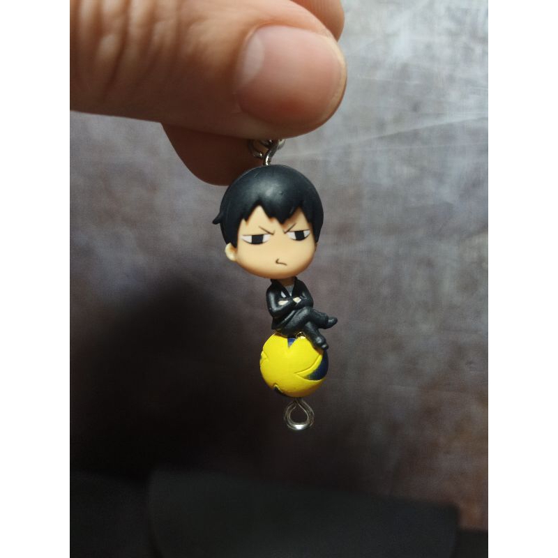 Jual Mini Figure Keychain Strap Anime Haikyuu Character Kageyama Chibi ...