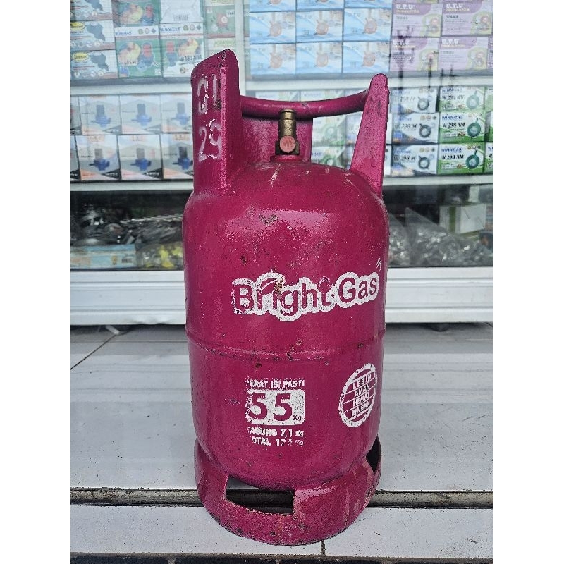 Jual Tabung Bright Gas / ELPIJI 5.5 Kg Kosong | Shopee Indonesia