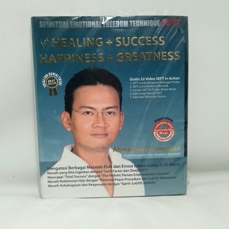 Jual Buku SEFT Spiritual Emotional Freedom Technique Ahmad Faiz Zainuddin + Bonus DVD | Shopee ...