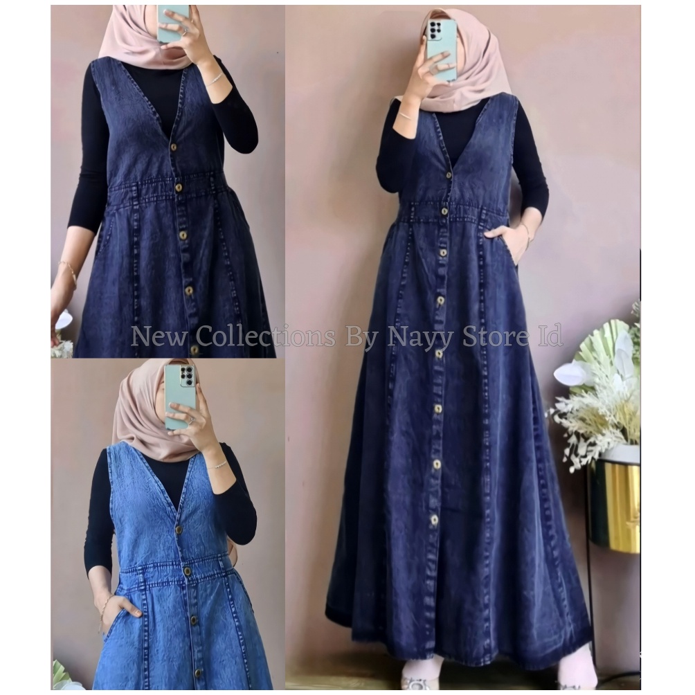 Jual Lariz Baju Kodok Villa Dress Overall Overal Rok Wanita Polos 224 ...