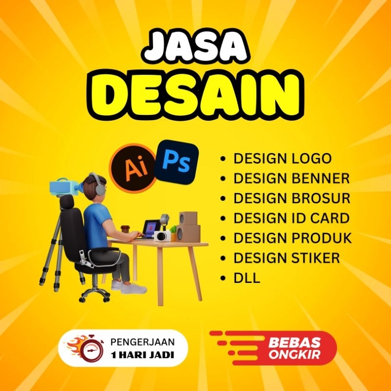 Jual Jasa Desain Profesional TERMURAH!!! - Benner, Logo, Produk, dll ...