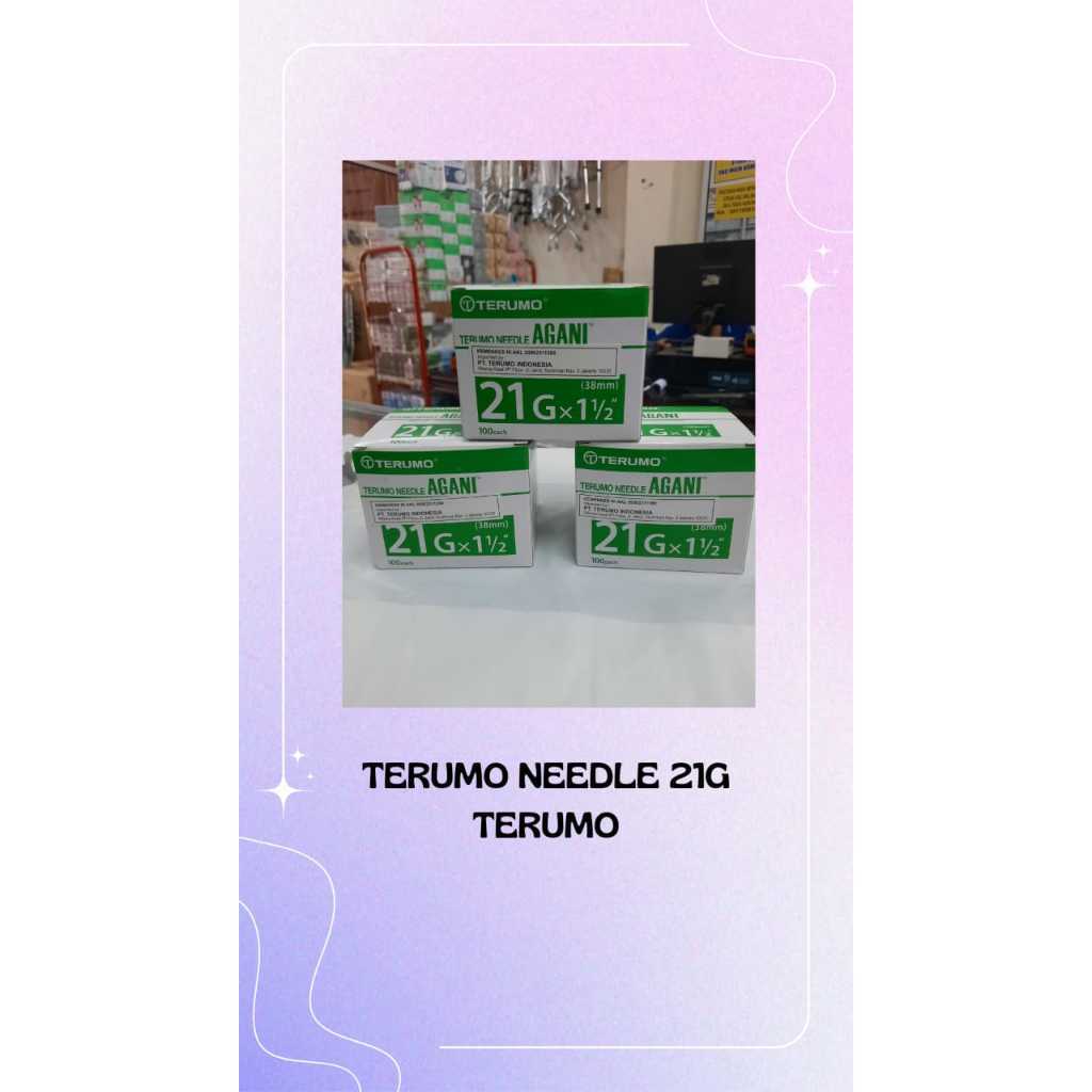 Jual Terumo Needle Agani 21G Terumo | Shopee Indonesia