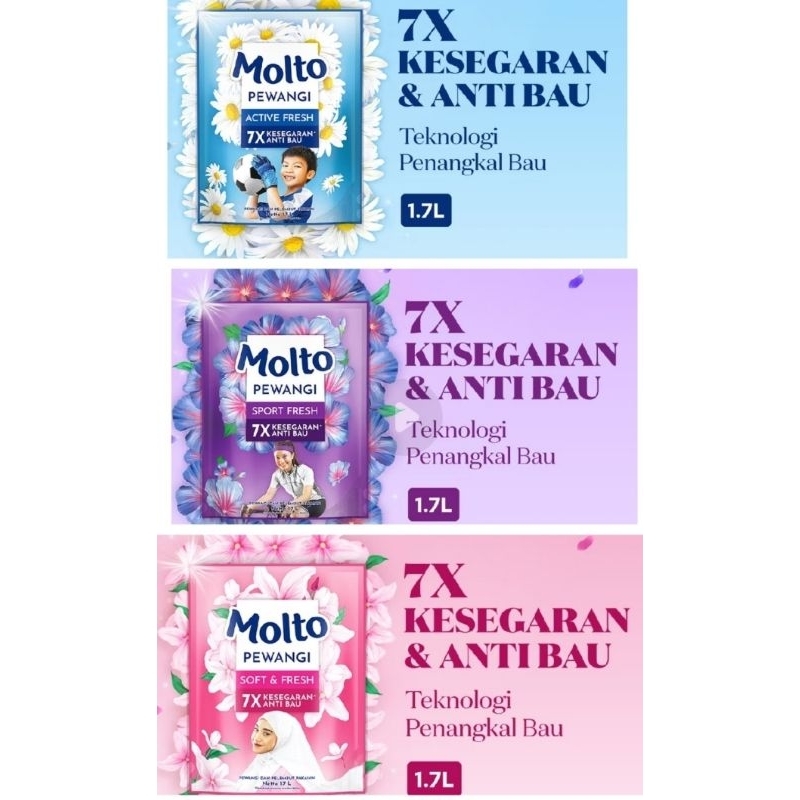 Jual Molto Pewangi Pakaian 1700ml | Shopee Indonesia