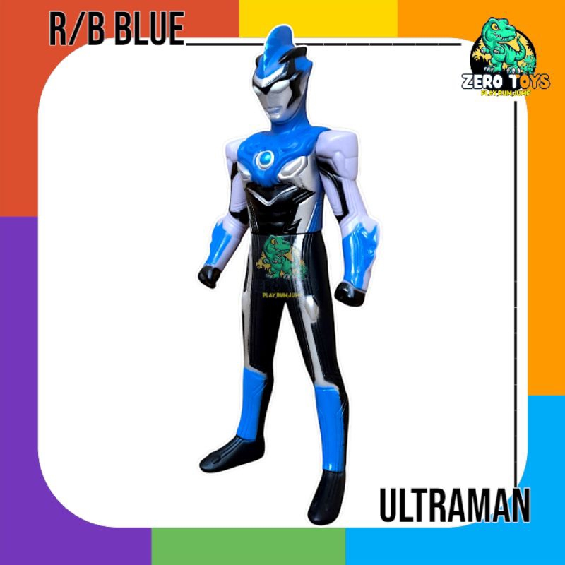 Jual Figure Ultraman R/B Blue Aqua 28cm Kaiju ultra monster figur ...