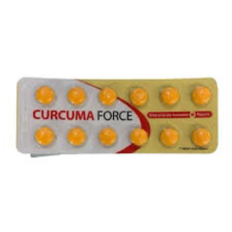 Jual CURCUMA FORCE Strip | Shopee Indonesia