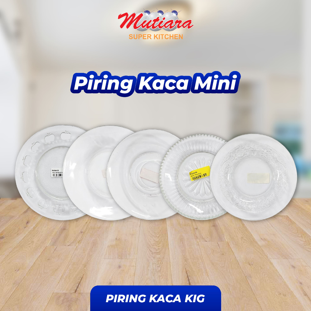 Jual Piring Kaca Mini/Piring Ceper Mini/Lepek/Pisin Kaca | Shopee Indonesia