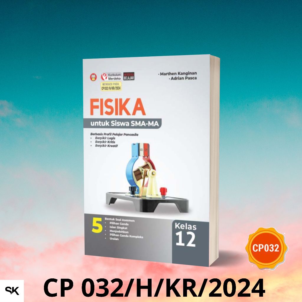 Jual Buku Fisika SMA/MA Kelas 12/XII Kurikulum Merdeka CP 2024-Martheen | Shopee Indonesia