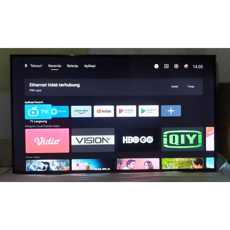 Jual Panasonic Android Smart TV 65 inch TH-65LX650G | Shopee Indonesia