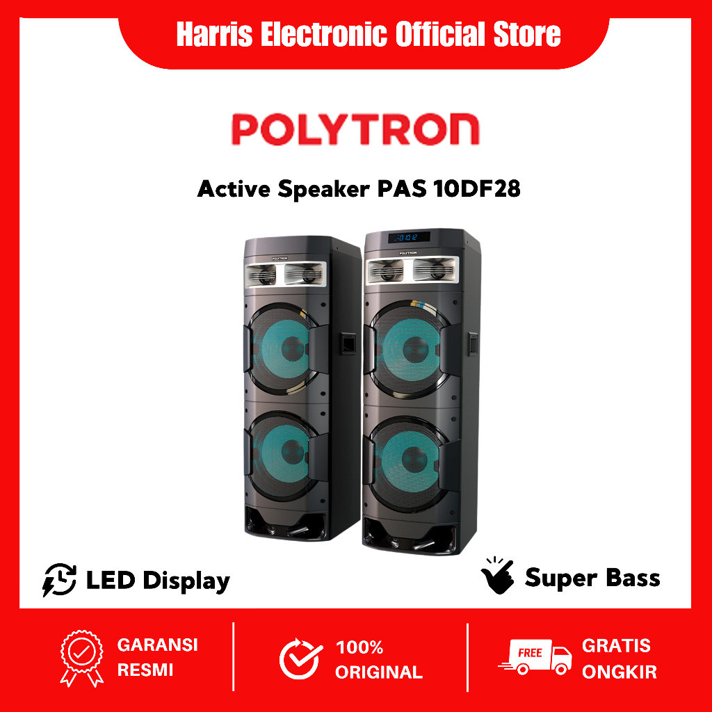 Jual POLYTRON Active Speaker PAS 10DF28 | Shopee Indonesia