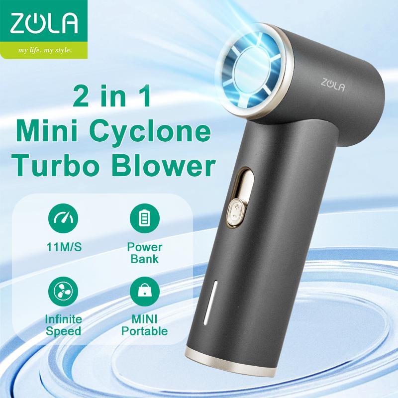 Jual Zola Jet Fan Mini Powerbank Kipas angin Mini Ultra Compact and ...