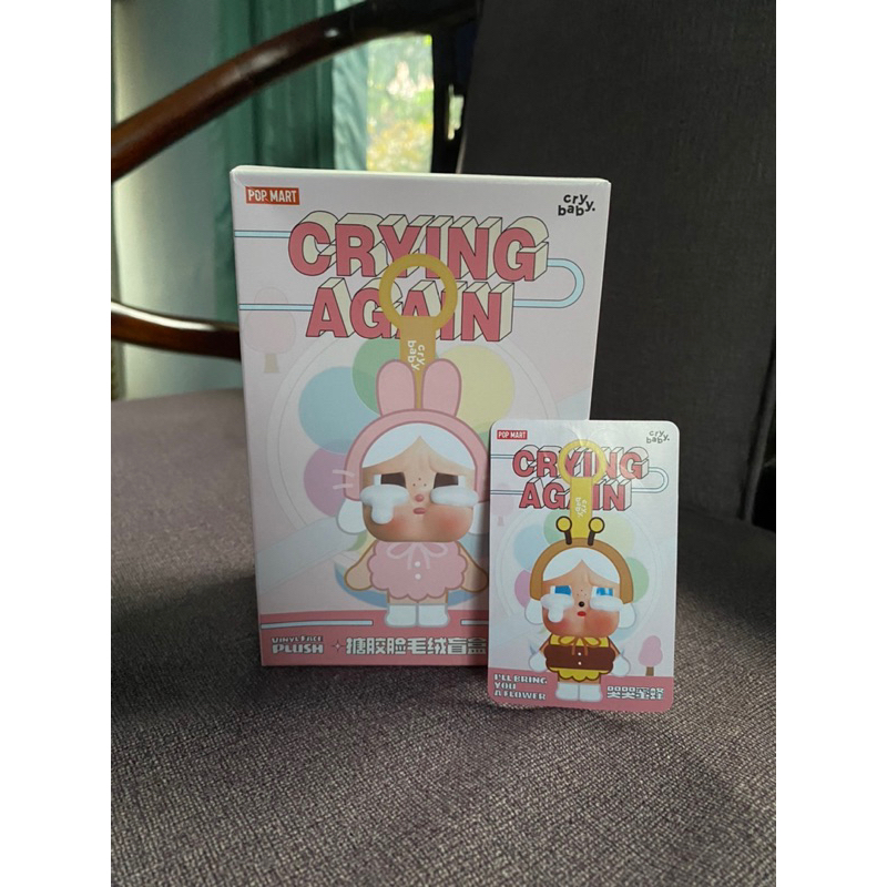 Jual POP MART CRYBABY Crying Again Bee I’ll Bring You A Flower - Vinyl ...