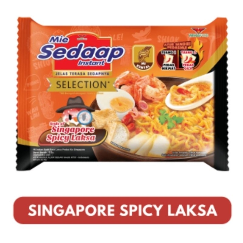 Jual Mie Sedaap Singapore Spicy Laksa | Shopee Indonesia