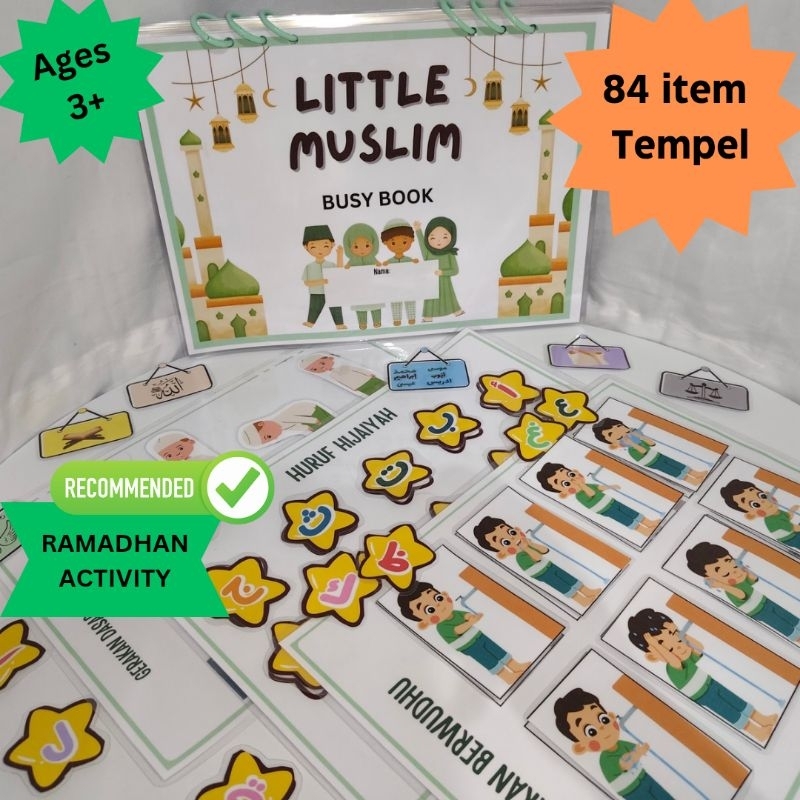 Jual Little Muslim Busy Book/ Buku Aktivitas Anak Muslim / Islamic ...