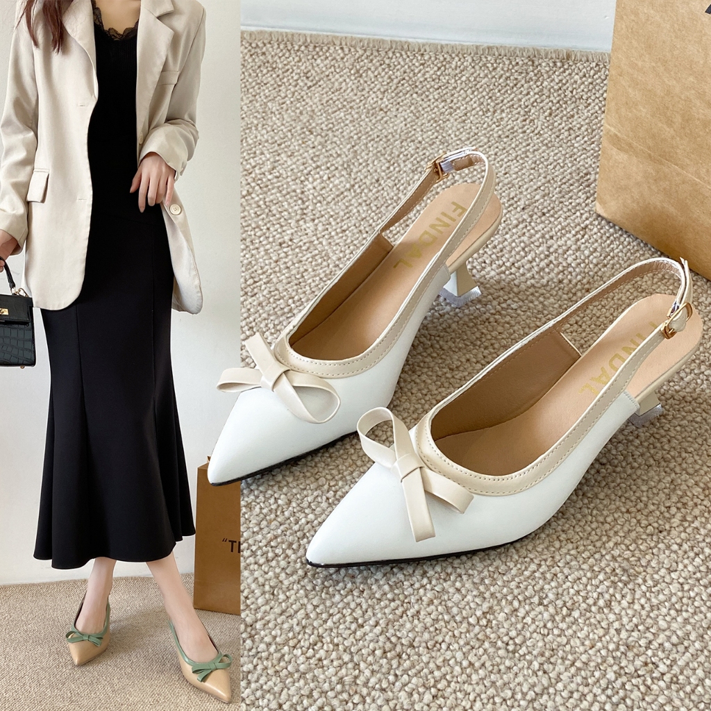 Jual High Heels Cewek Fashion Hak Tinggi Wanita Kasual Pita Heels ...