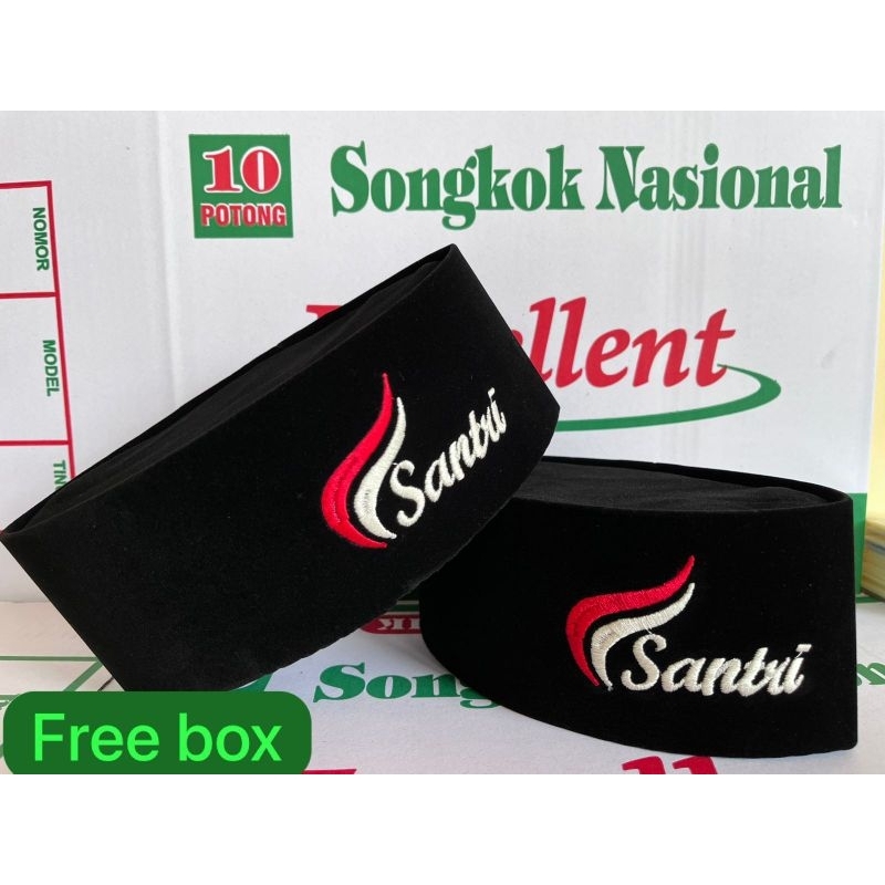 Jual SONGKOK LOGO SANTRI | Shopee Indonesia