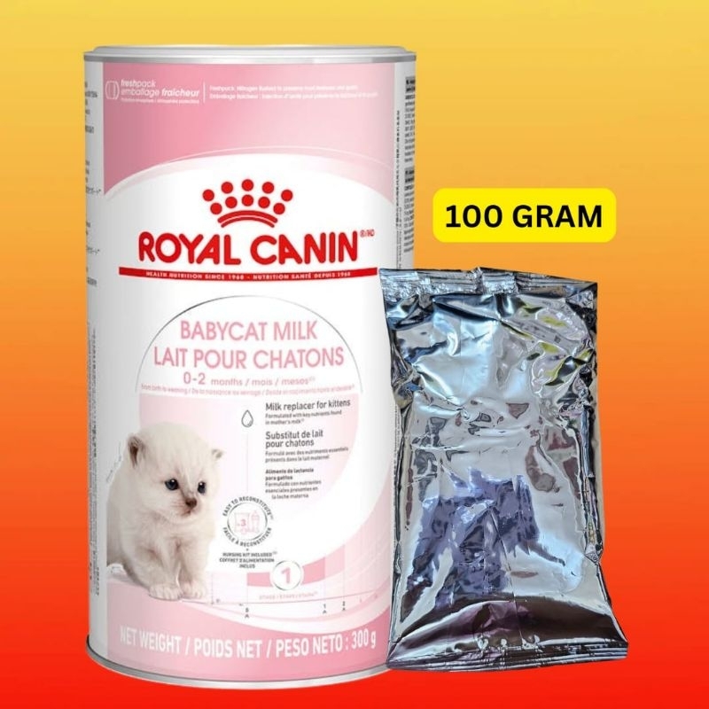 Jual ROYAL CANIN BABYCAT MILK 100GRAM SUSU ANAK KUCING PREMIUM ROYAL CANIN 100GR | Shopee Indonesia