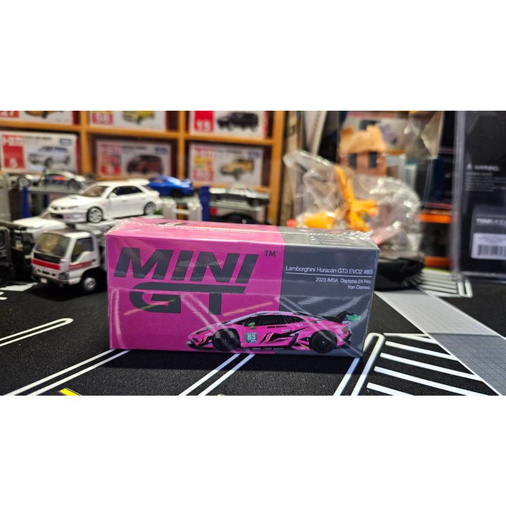 Jual Mini GT 772 Lamborghini Huracan GT3 EVO 2 #83 2023 IMSA Daytona ...