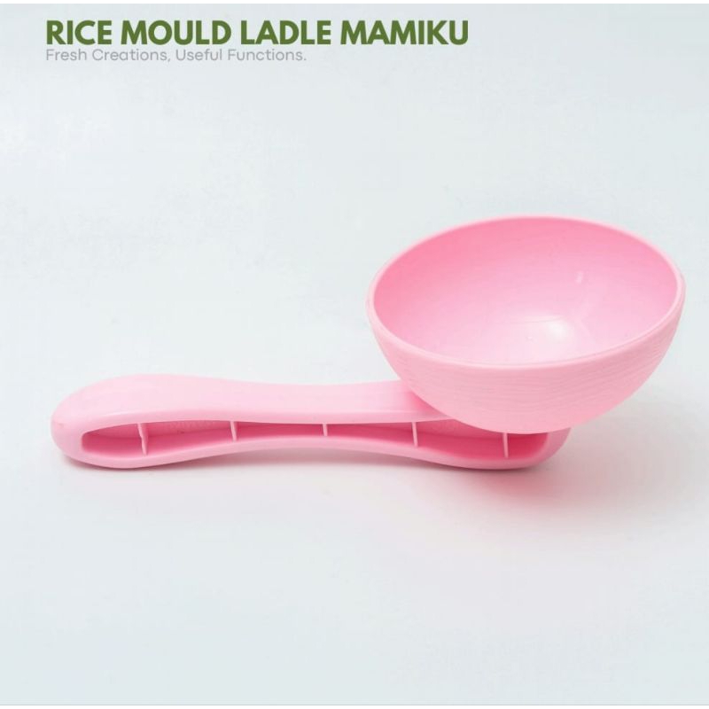 Jual CENTONG NASI PLASTIK BULAT / SENDOK NASI / TAKARAN NASI / MANGKOK ...