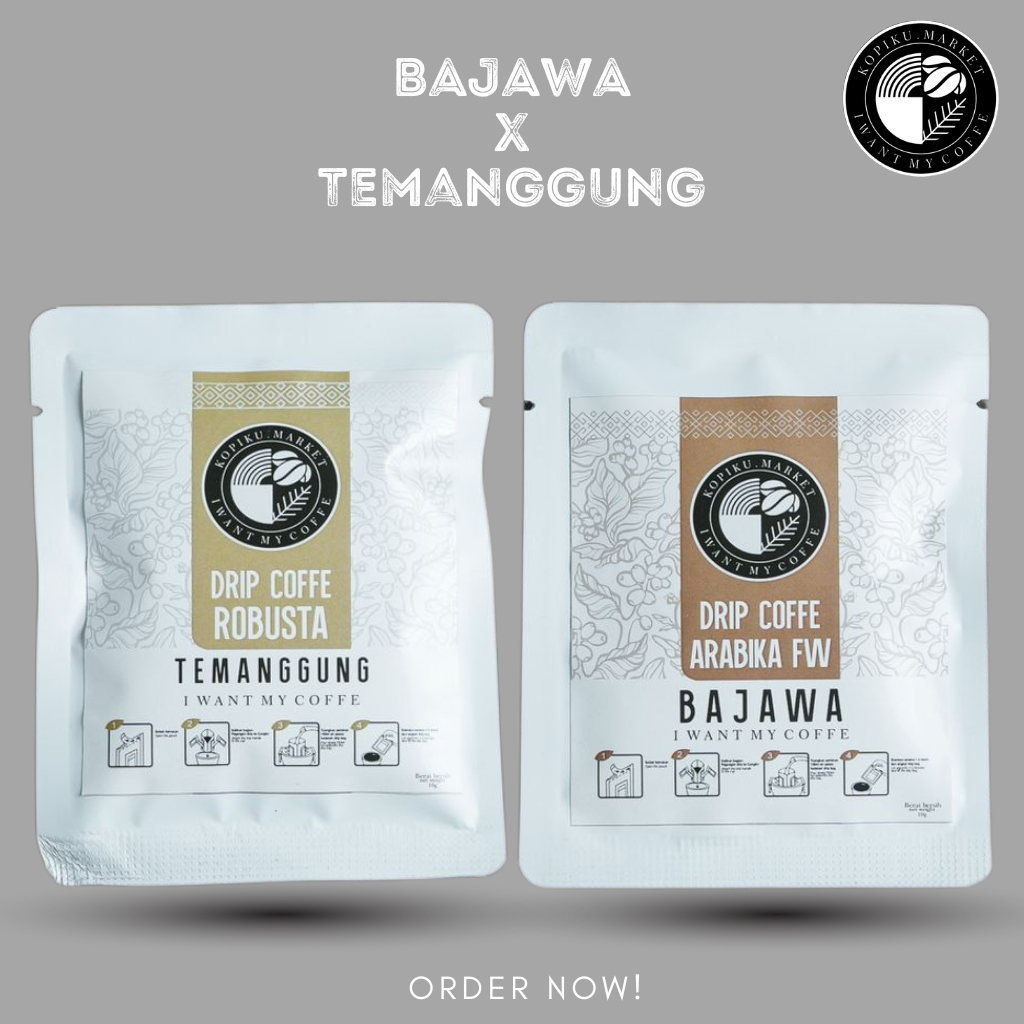 Jual Kopi Drip Bag Bajawa Temanggung Instant Coffee Arabica Lokal ...