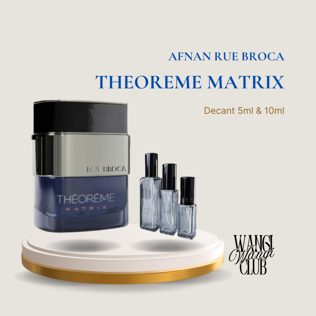 Jual Decant Rue Broca Theoreme Matrix Pour Homme EDP Original 3ml, 5ml ...