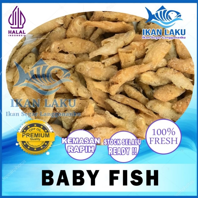 Jual PRODUK BARU!!! BABY FISH CRISPY PREMIUM FRESH TERMURAH BERGARANSI ...