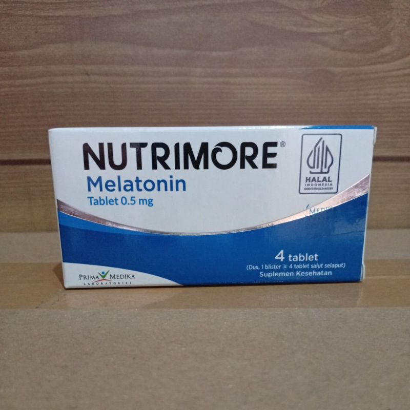 Jual NUTRIMORE MELATONIN 0.5Mg | Shopee Indonesia