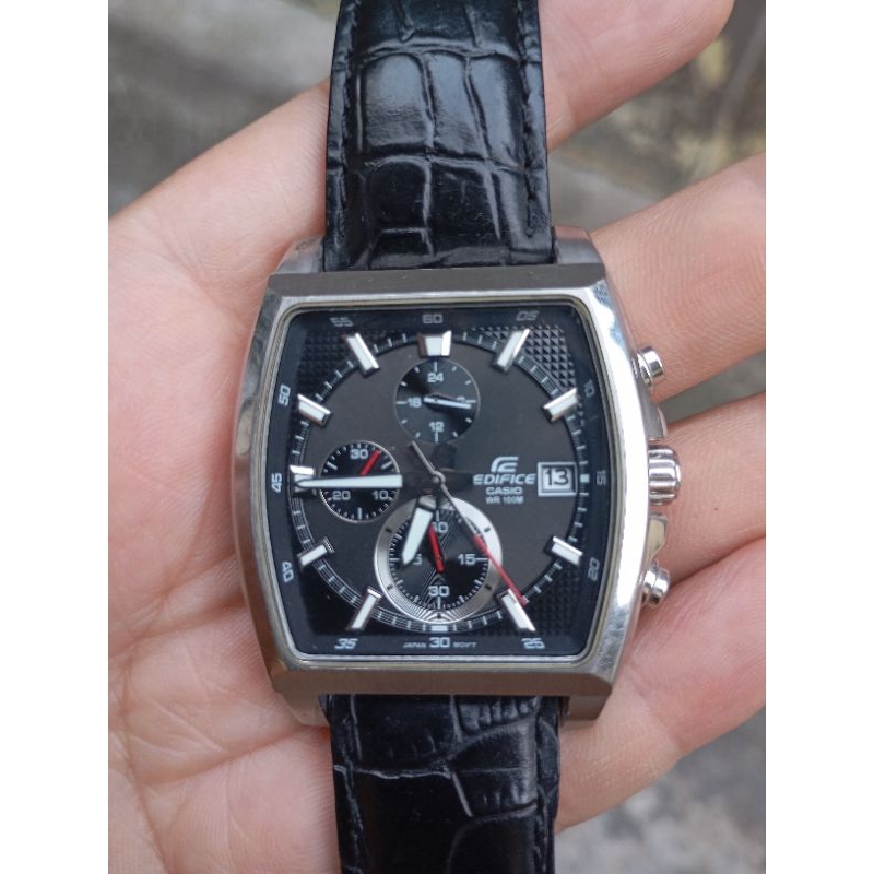 Jual jam tangan casio edifice EFR 524 second bekas original | Shopee ...