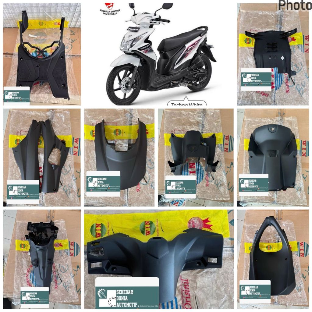 Jual WIN ECERAN SATUAN Body kasar honda beat fi / beat fi 2012 2013 ...