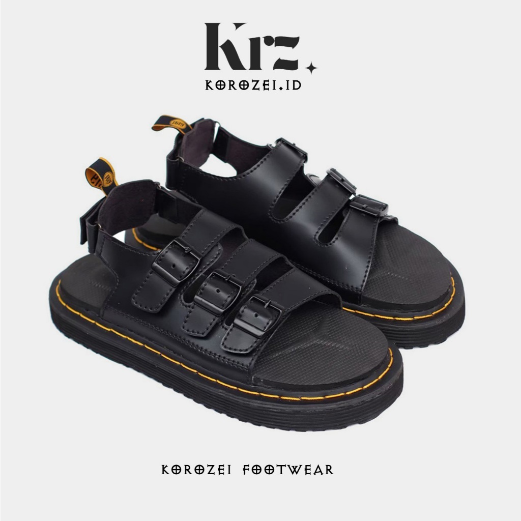 Jual SPL Sandal Docmart Pria Sendal Traveling Distro Santai Gaya Cowok ...